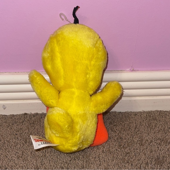 Warner Bros. | Toys | Vintage Tweety Bird Mighty Star Plush Stuffed ...